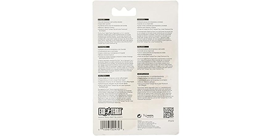 Exo Terra Digital Combo Thermometer