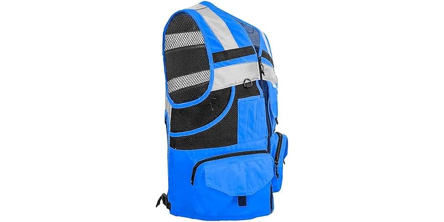 3M Reflective Safety Vest (Bule, 5XL)