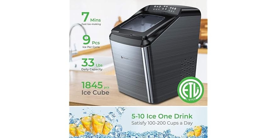 Dreamiracle IceMonster B1 Pro Max | 33lbs Thick Insulation Self ...