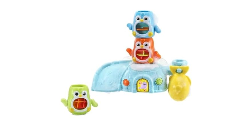 VTech Splash and Whirl Playtime Penguins Bath Toy