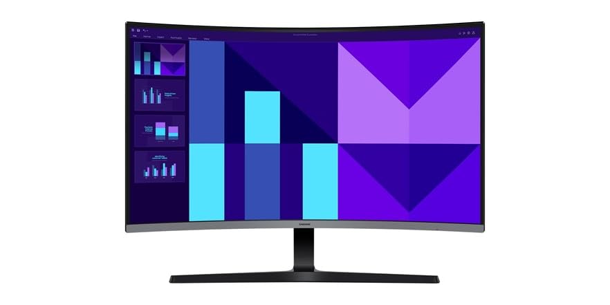 Samsung 32" FHD Curved Monitor | LS32D39CGANXZA