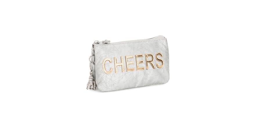 KIPLING Creativity Large Metallic Pouch
