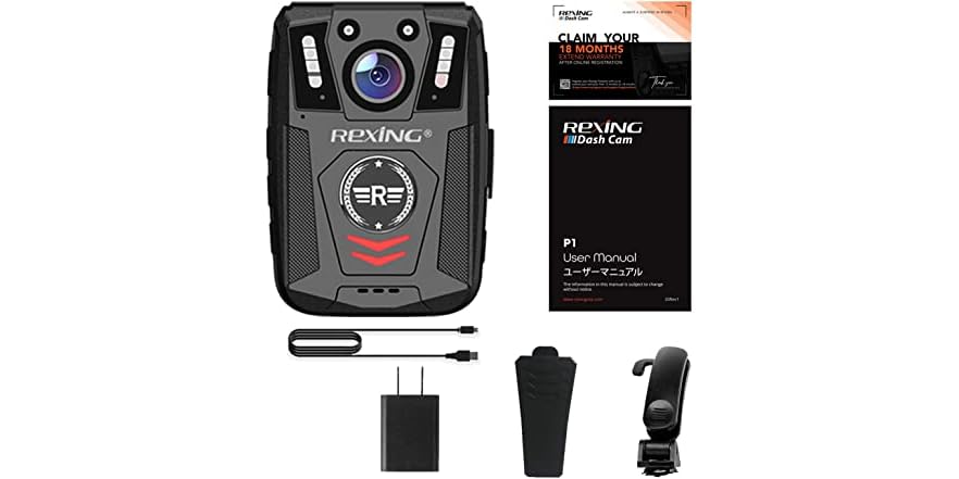 Rexing P1 Body Camera
