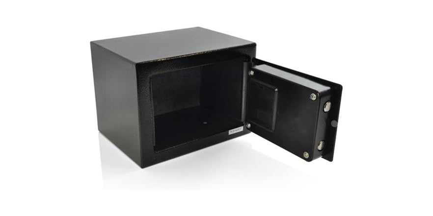 Compact Electronic Safe Box with Mechanical Override