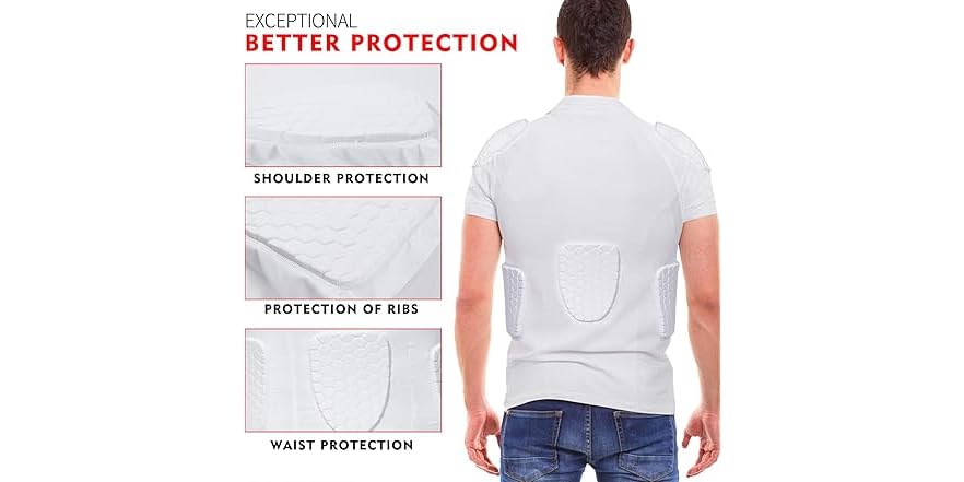 Men's Padded Football Shirt
