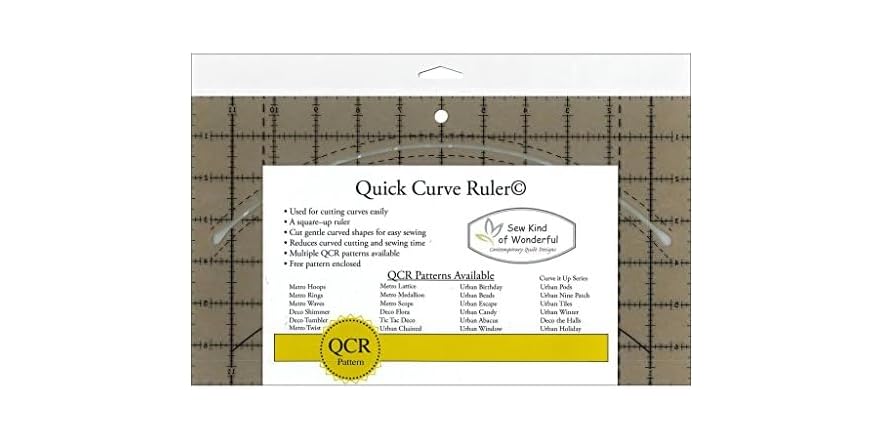Sew Kind of Wonderful Quick Curve Ruler