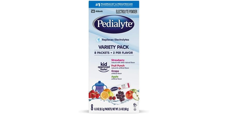 Pedialyte Electrolyte Powder Packets