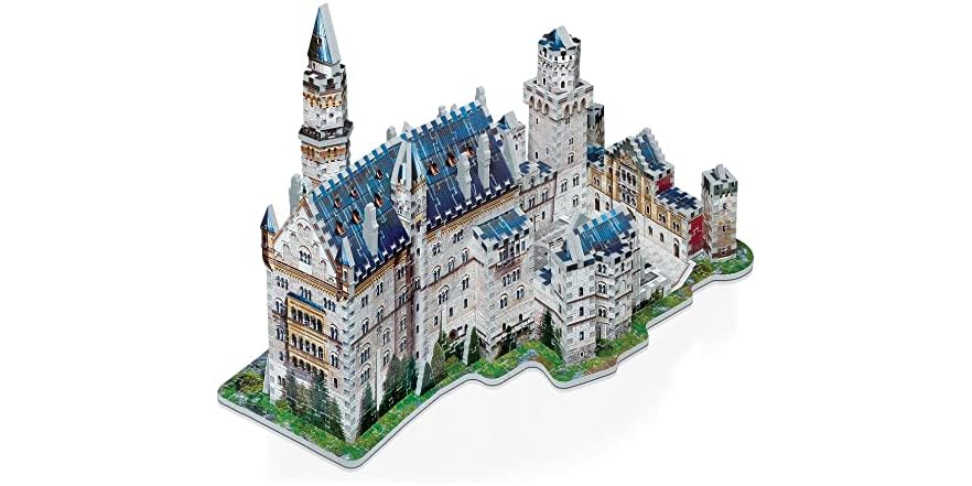 Neuschwanstein Castle 3D Jigsaw Puzzle