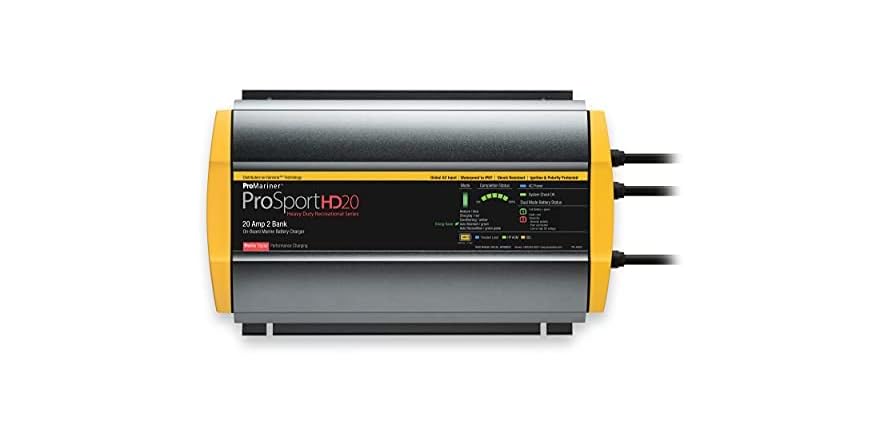 ProMariner ProSport HD 20 Amp Dual Bank