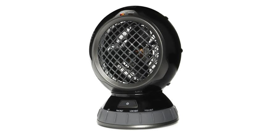 Sharper Image Desk Fan with Heater