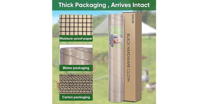 Hardware Cloth 1/2 in 48 in x 100 ft -19 Gauge Mesh
