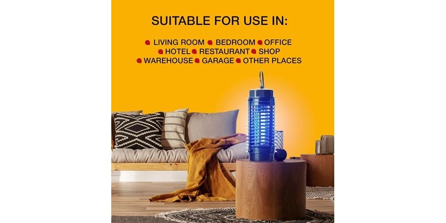 1 or 2 Pack Indoor Bug Zapper