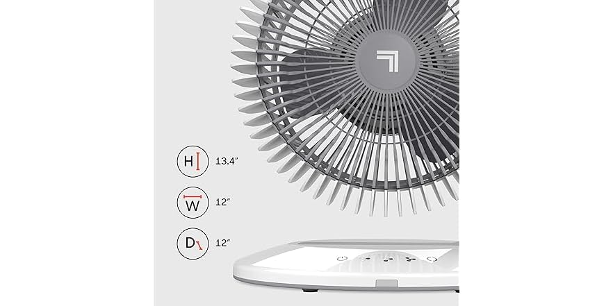 Sharper Image Oscillating Room Fan
