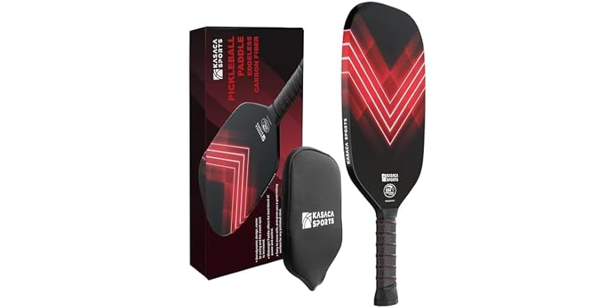 Kasaca Edgeless Pickleball Paddle Beginners