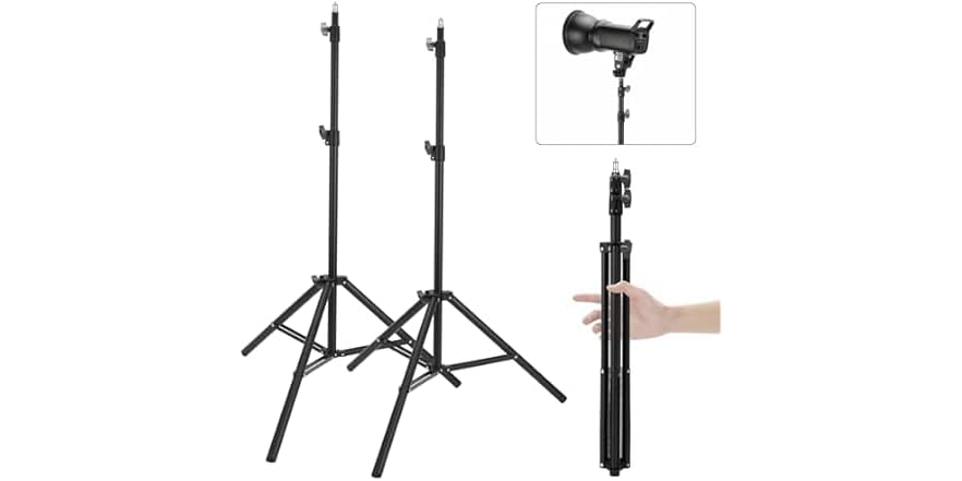 Anautin Anautin 2 Pack adjustable 7ft Aluminum P