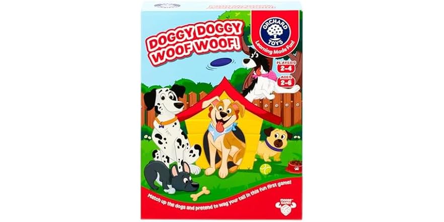ORCHARD TOYS Doggy Doggy Woof Woof Game