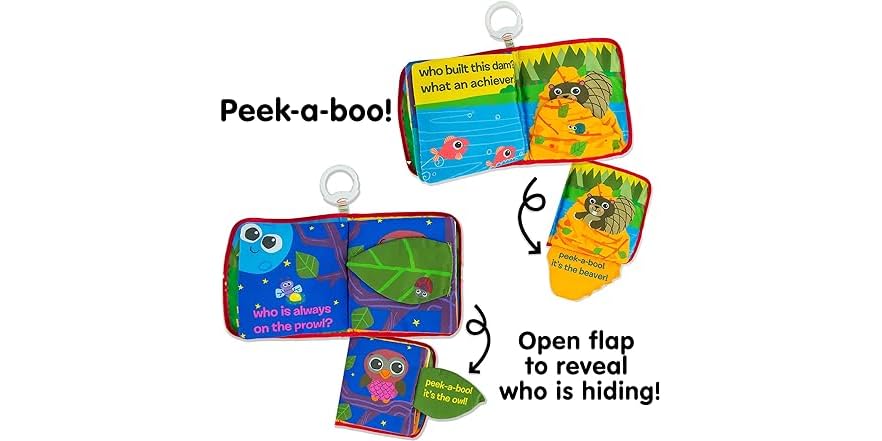 Lamaze Peek-A-Boo Forest Soft Baby Book