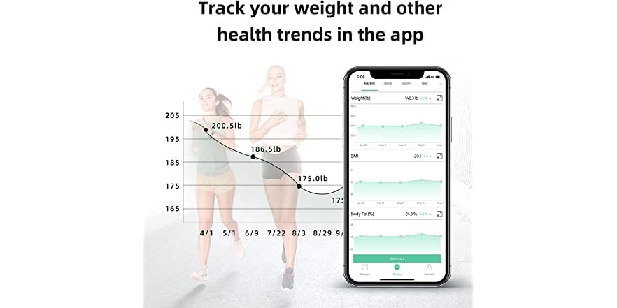 Posture Digital Bathroom Scale LED
