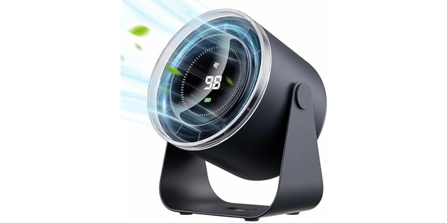 WSKEN Quiet Digital Desk Fan