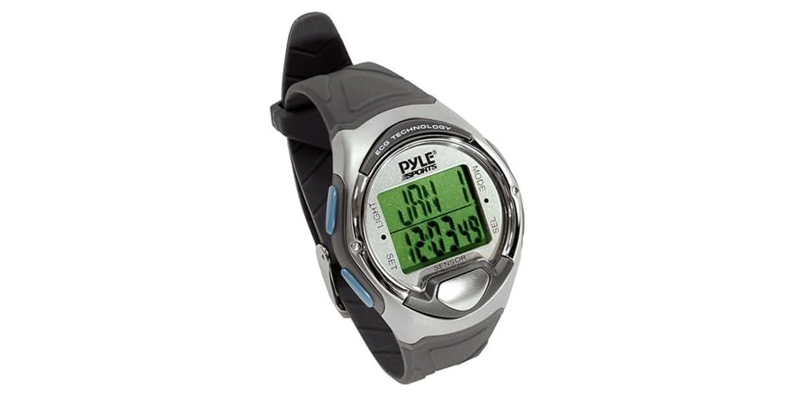 Finger-Touch Heart Rate Monitor Watch