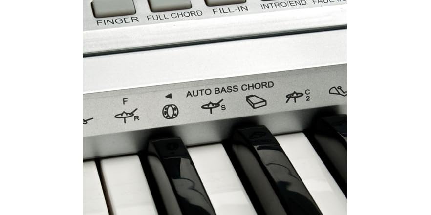 Spectrum 61-Note Electric Keyboard with Microphone and Stand
