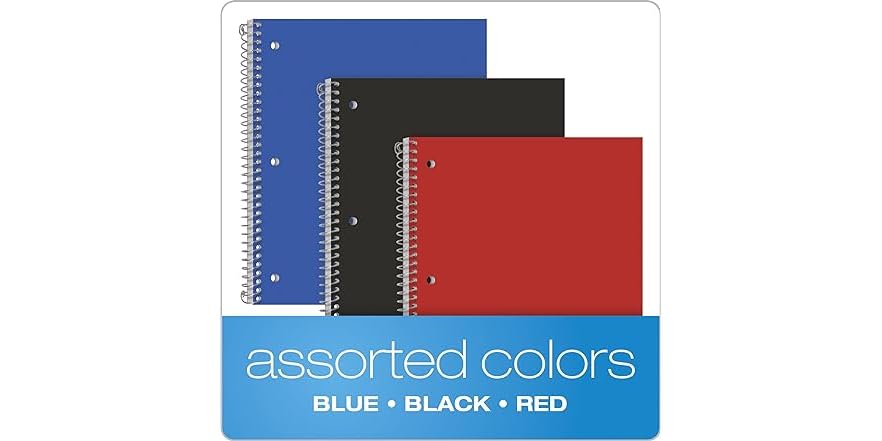 Tops Oxford Spiral Notebooks, 1 Subject