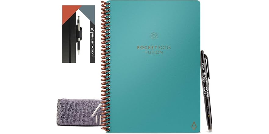 Rocketbook Fusion Bundle With Pen Station