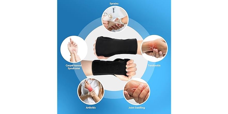 Copper Infused Adjustable Support Splint