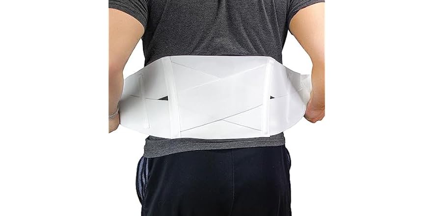 DMI Large Elastic Back Support Brace wit