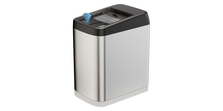ELLO&ALLO 13 Gallon Touchless Trash Can (Open Box)