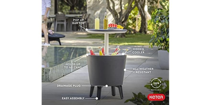 Keter Modern Cool Bar Outdoor