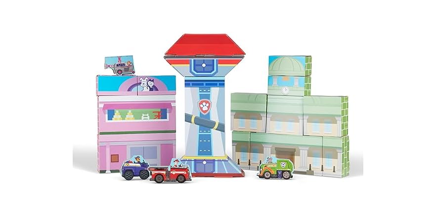 PAW Patrol Jumbo Cardboard Blocks (Open Box)