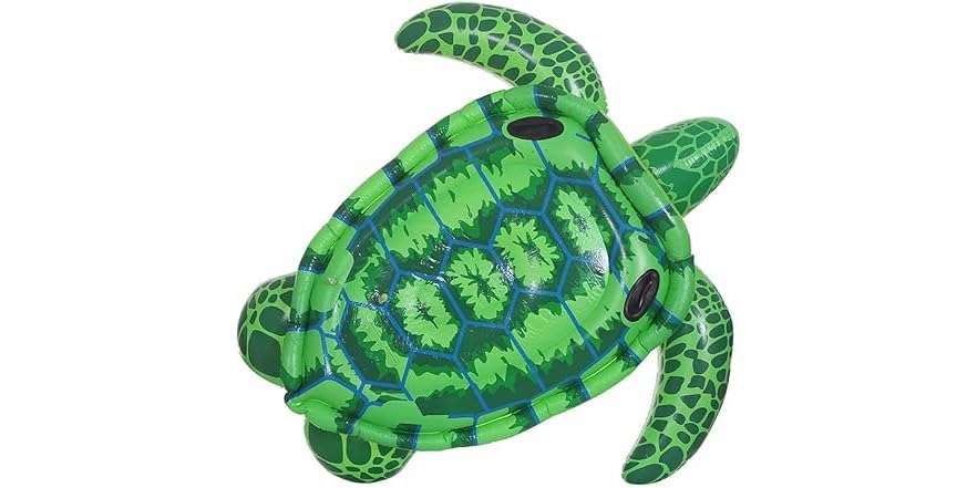 Sea Turtle Ride On Swimming Pool Float