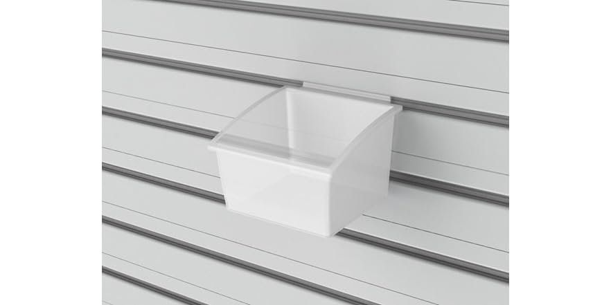 Flow Wall Small Hard Bins 5-Pack, Clear