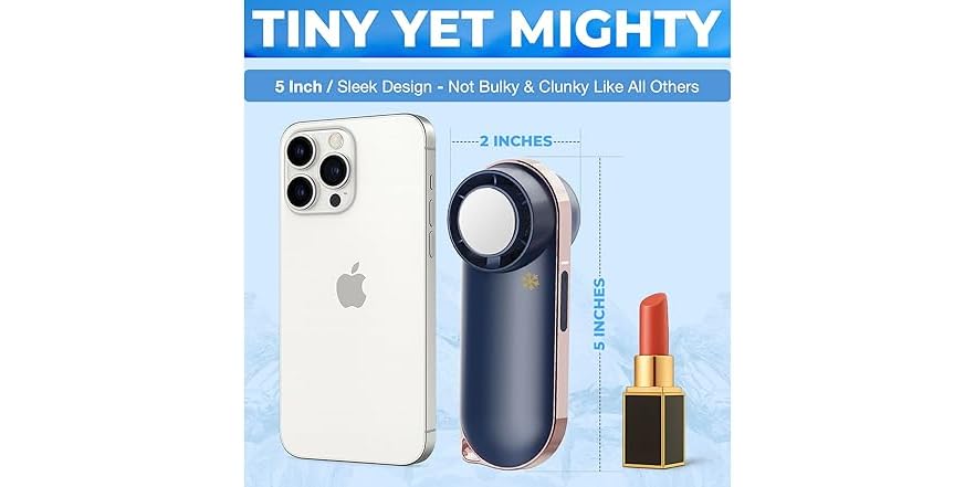 BREEZE ME Instant Cold + Mini Fan
