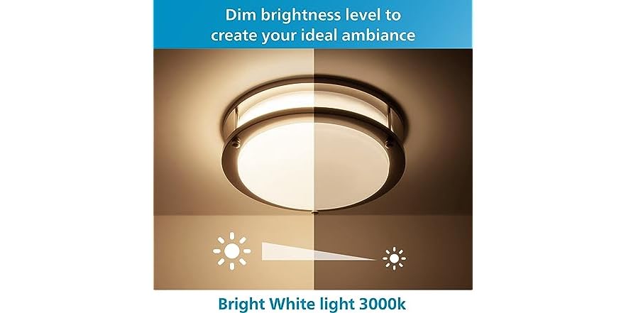 Philips 10" LED Flush Mount Ceiling Ligh