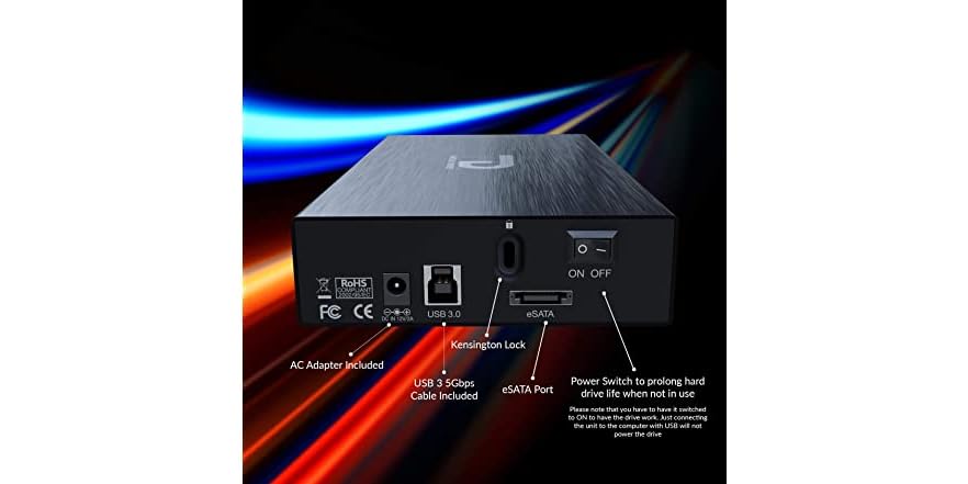 Fantom Drives 20TB External Hard Drive