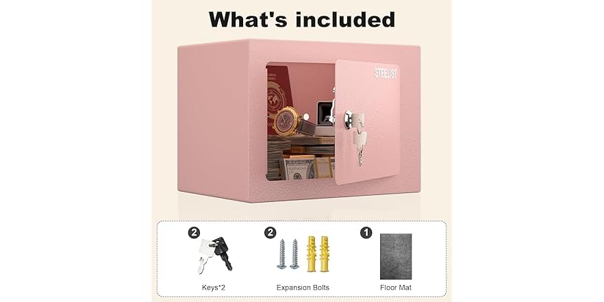 Mini Safe Box with Key