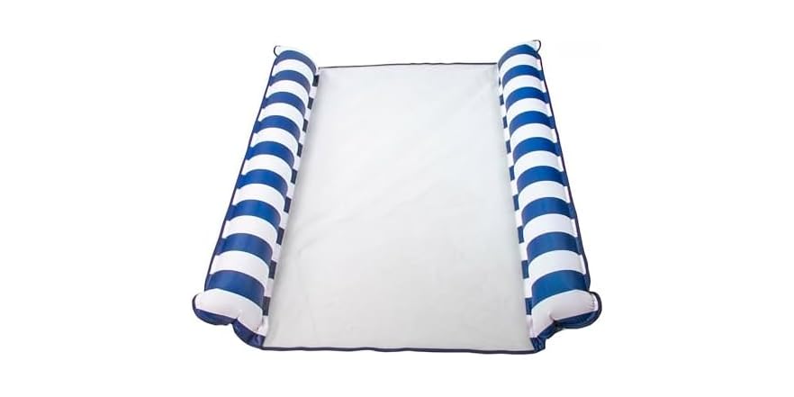 Aqua Pool Float Navy/White