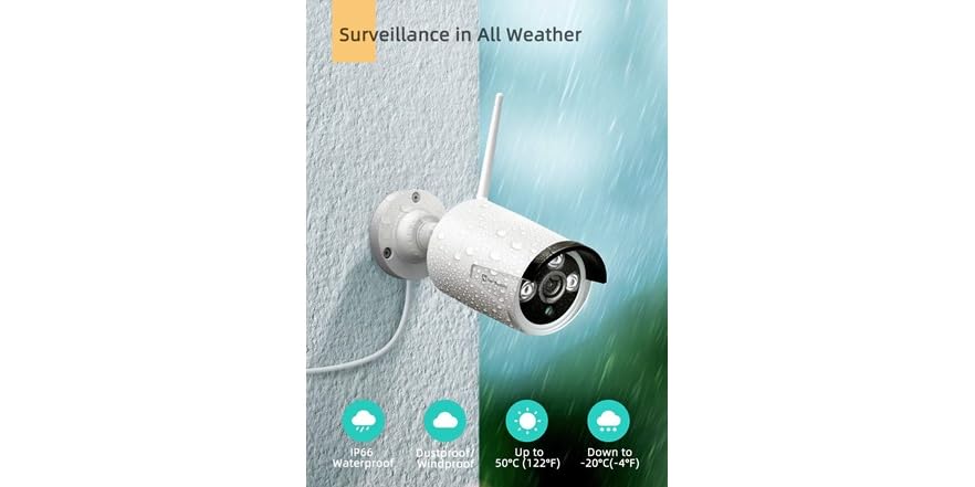 HeimVision 3MP Wireless Security Camera System