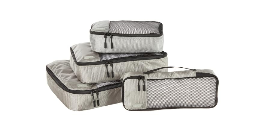 Amazon Basics Variety 4pc Packing Cube Set