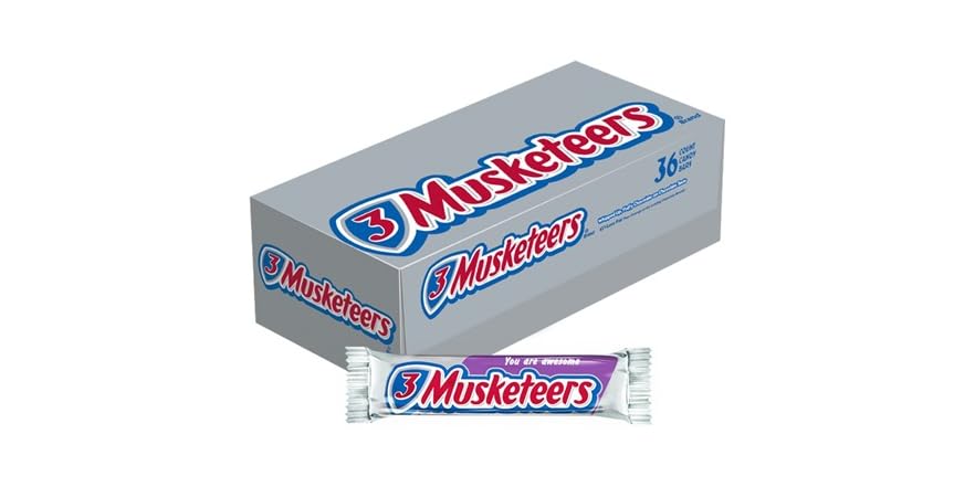 3 MUSKETEERS Chocolate, 36ct