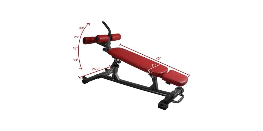 Finer Form Semi-Commercial Sit Up Bench