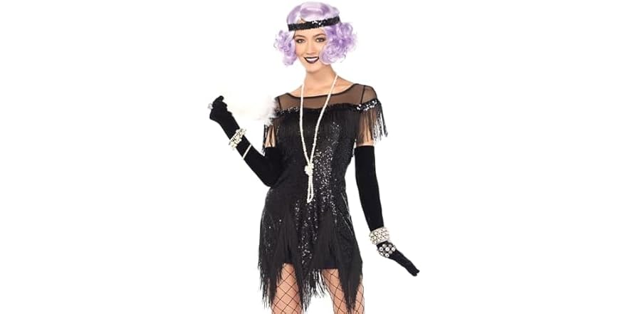 Leg Avenue Costume Black (L)