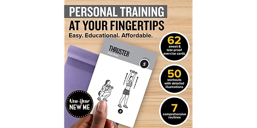 Fitness Workout Cards