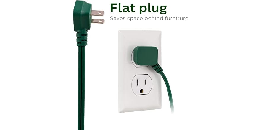 Philips 3 Outlet Extension Cord