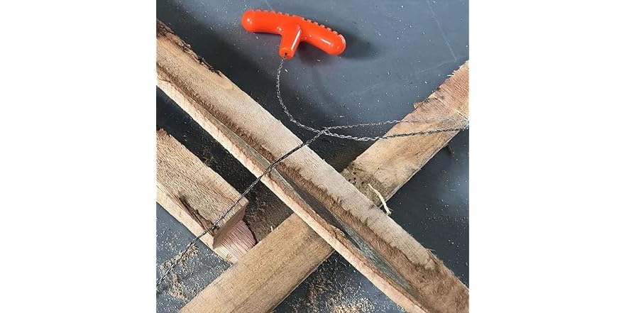 (3 Pack) Woodworking Tools Rope Chain Saw