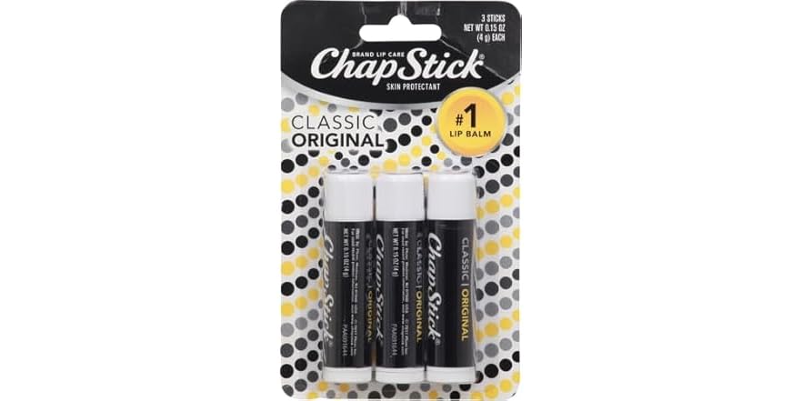 ChapStick Classic Original Lip Balm Tubes