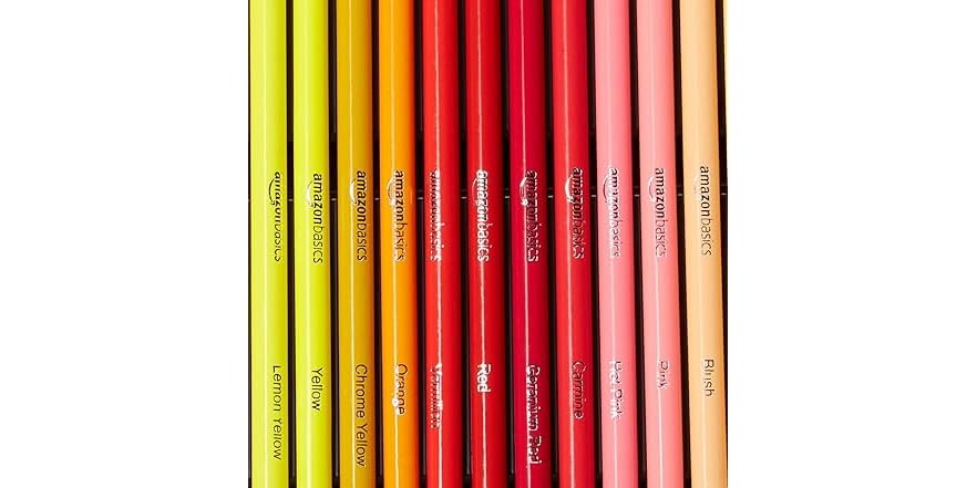 Amazon Basics Premium Colored Pencils