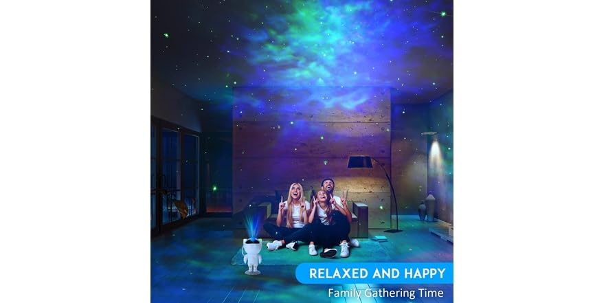 Pang Pang Astronaut Star Projector Night Light